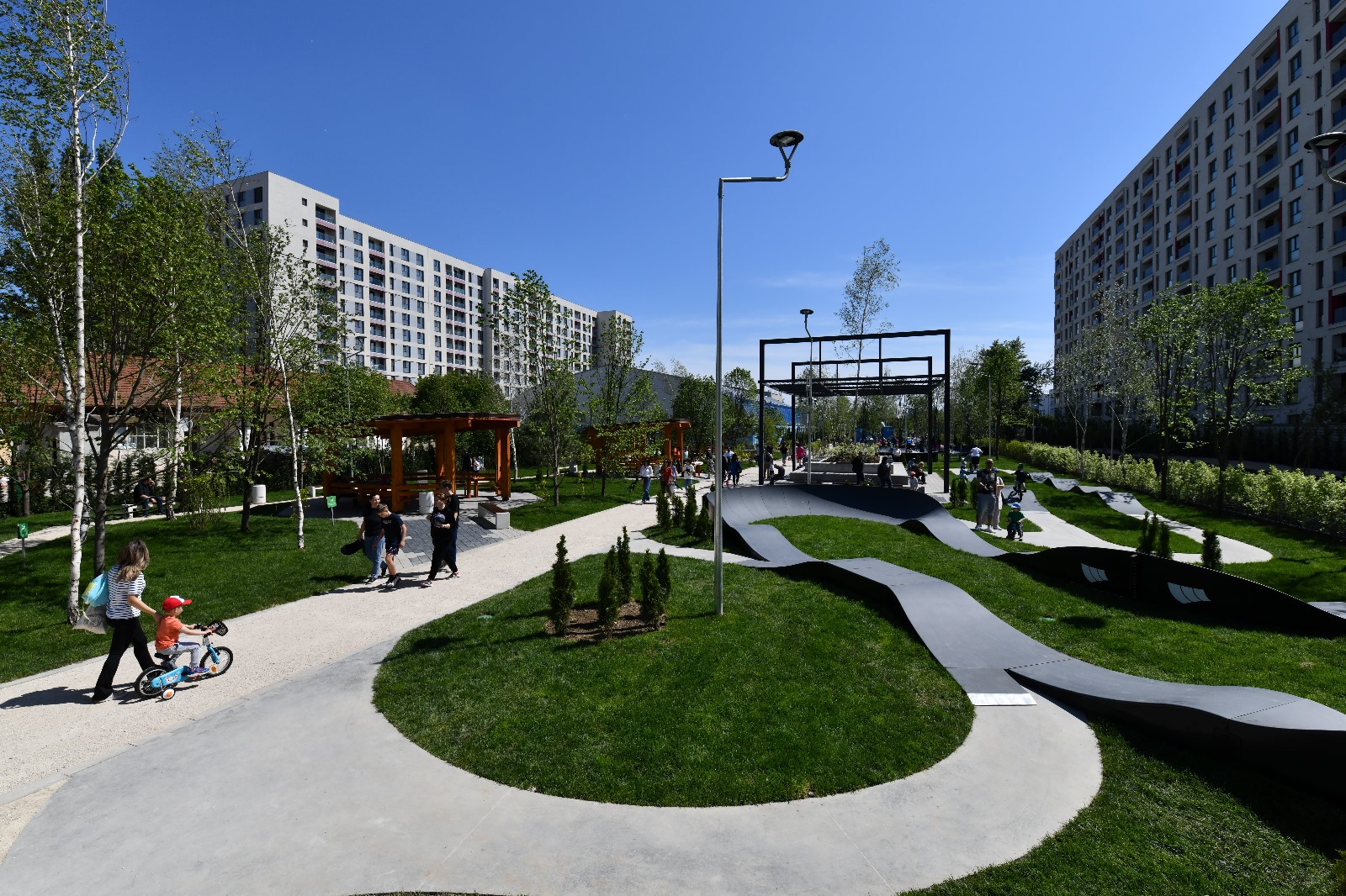 Parcul Liniei, cel mai mare parc nou după Revoluție, a ajuns la 8 ...