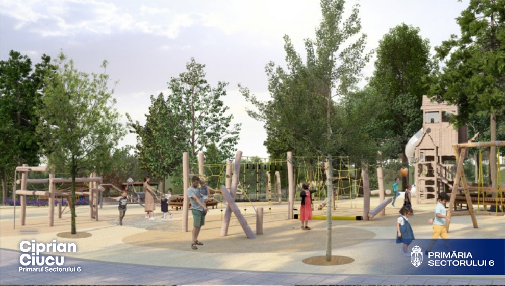 Cum va arăta Parcul Grozăvești, după reabilitare și modernizare ...