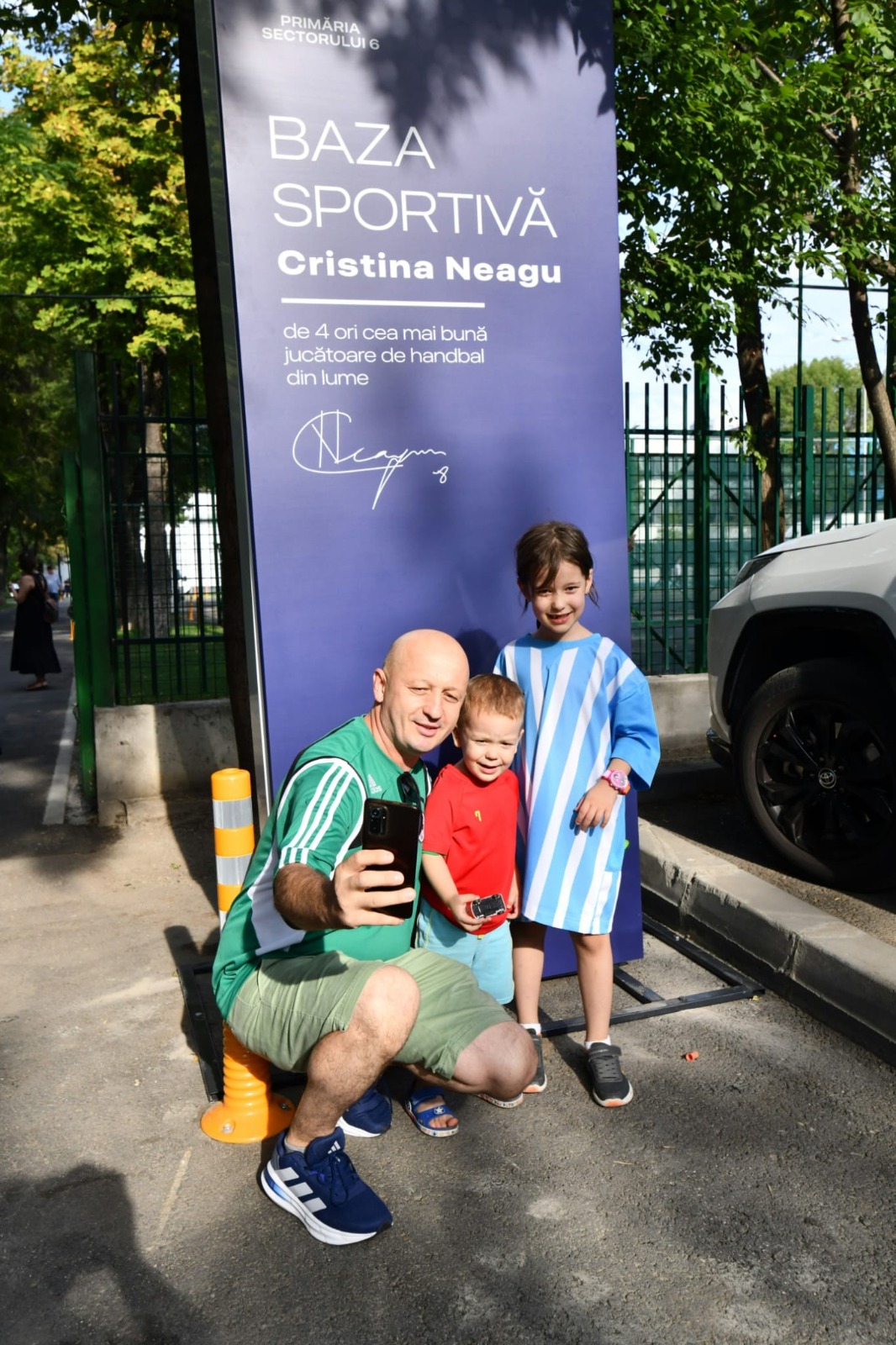 Baza sportivă „Cristina Neagu”, cea mai mare dintr-o școală, deschisă ...